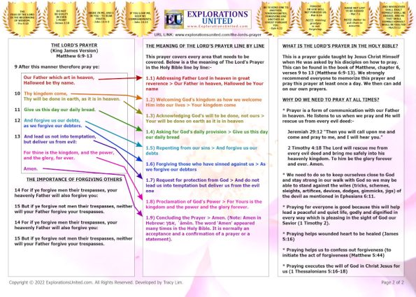 How to pray as a Christian? - Explorations United